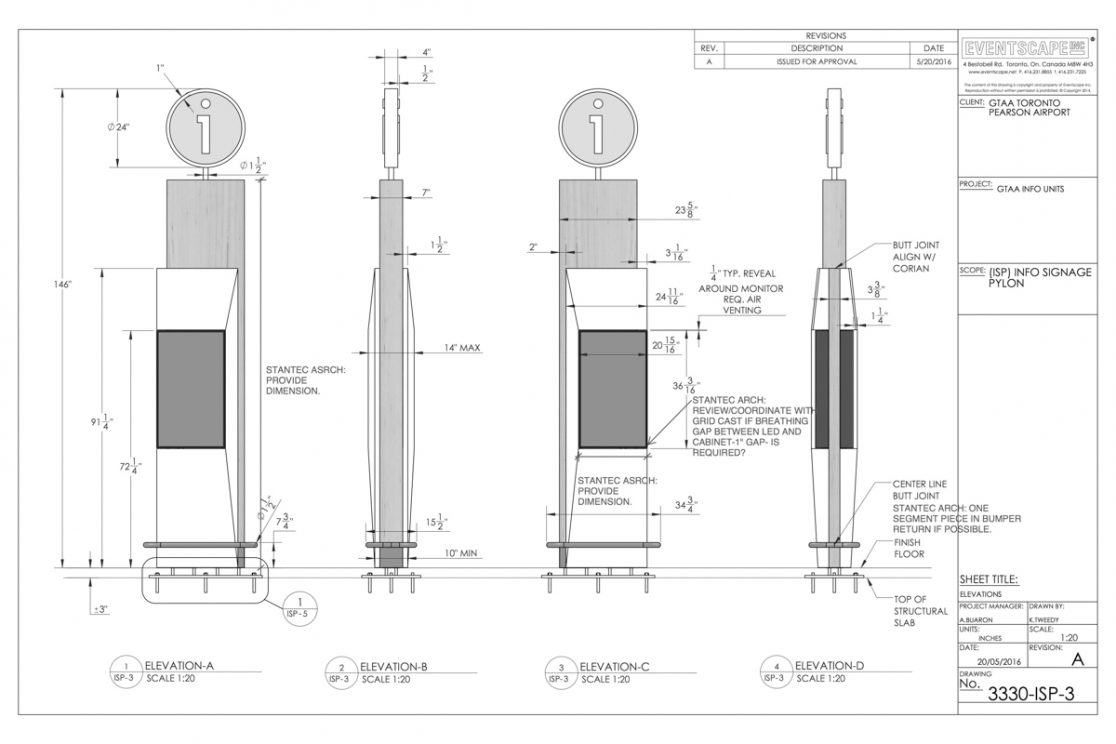 GTAA Information Zone | Eventscape
