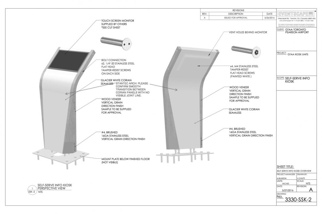 GTAA Information Zone | Eventscape